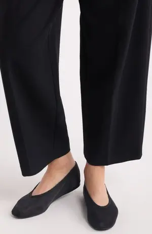 Nordstrom Maddox Mesh Flat - Black