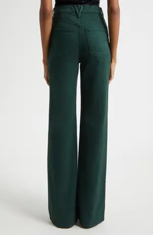 Veronica Beard Crosbie Wide Leg Jeans
