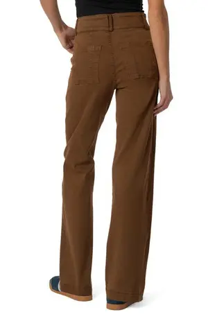 Kut From The Kloth Jodi High Waist Straight Leg Jeans - Whiskey
