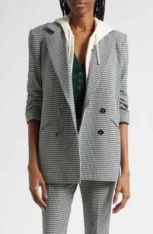Veronica Beard Rupert Dickey Jacket & French Terry Hoodie
