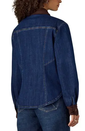 Wit & Wisdom Denim Button-up Jacket