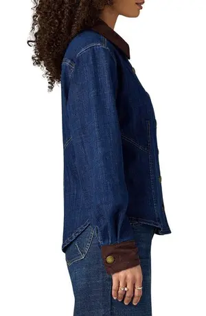 Wit & Wisdom Denim Button-up Jacket
