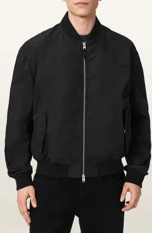 ALLSAINTS Sanders Bomber Jacket - Black