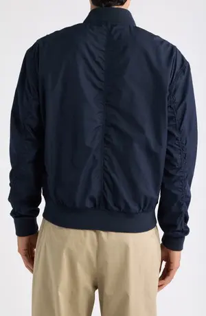 ALLSAINTS Sanders Bomber Jacket - Midnight Blue