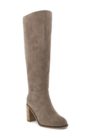 Mia Landen Knee High Boot - Taupe