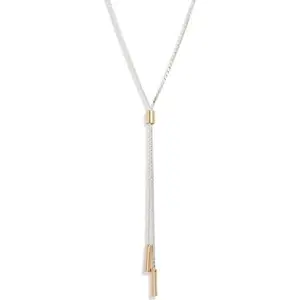 Nordstrom Bar Accent Bolo Y-necklace - Silver- Gold