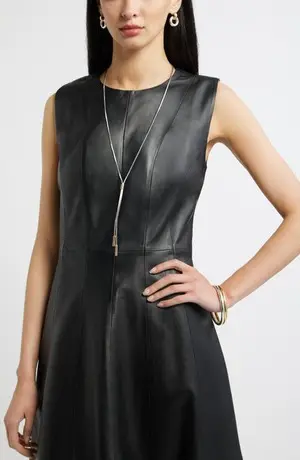 Nordstrom Bar Accent Bolo Y-necklace - Silver- Gold