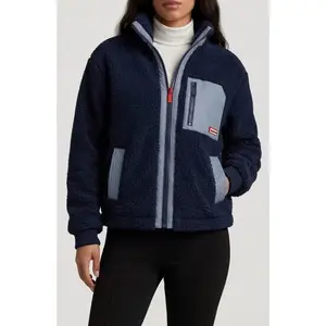 Hunter Emma High Pile Fleece Jacket - Midnight