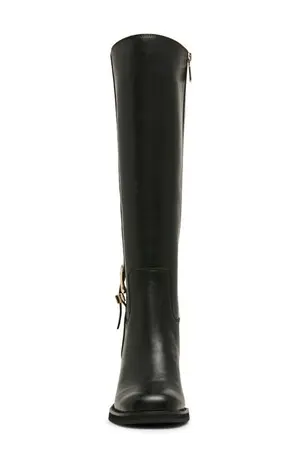 Blondo Nicky Waterproof Knee High Boot - Black Leather