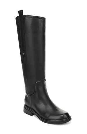 Naturalizer Olive Knee High Boot - Black Leather