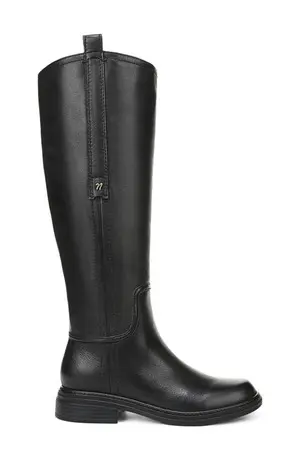 Naturalizer Knee-high Boots - Black Leather