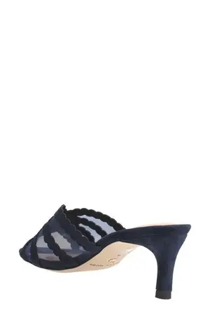 Pelle Moda Vione Kitten Heel Slide Sandal