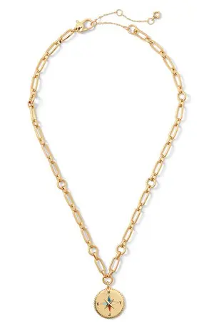 Kate Spade New York Compass Pendant Necklace