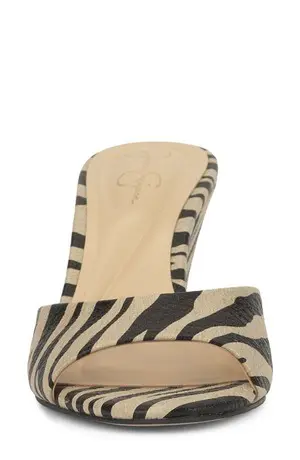 Jessica Simpson Bolir Wedge Slide Sandal - Bone Multi