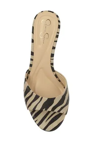 Jessica Simpson Bolir Wedge Slide Sandal - Bone Multi