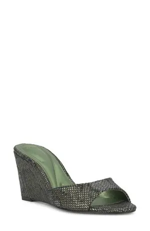 Jessica Simpson Bolir Wedge Slide Sandal Light Green