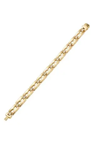 Argento Vivo Puzzle Link Chain Bracelet