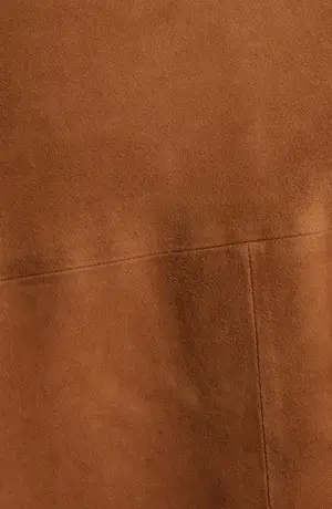 Bernardo Suede Bubble Jacket - Cognac