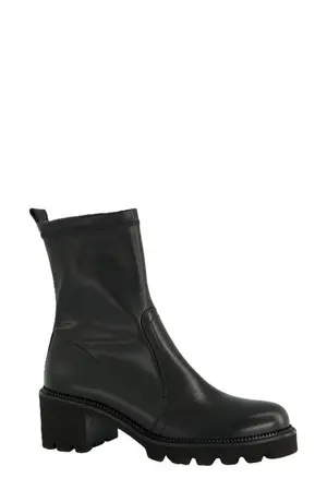 Paul Green Eddie Combat Boot - Black Combo