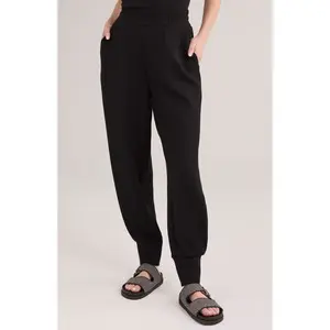 Varley The Slim Cuff Doublesoft® Pants - Black