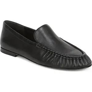 Vince Tristan Moc Toe Loafer - Black