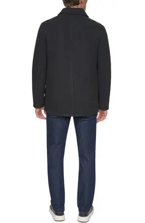 Cole Haan Flannel Jacket - Black
