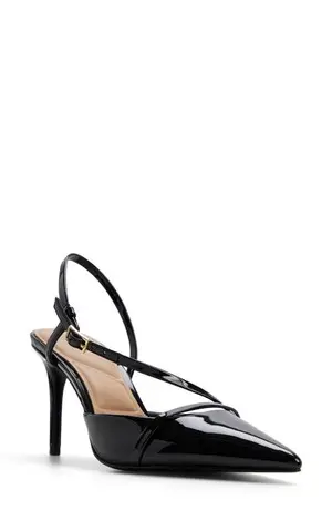 Aldo Ellsie Slingback Pointed Toe Pump - Black