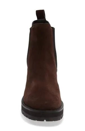 Rag & Bone Corey Lug Sole Chelsea Boot - Brown Suede