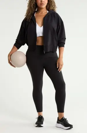 Zella Studio Luxe High Waist 7/8 Leggings