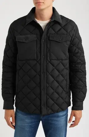 SAVE THE DUCK Firmin Water Resistant Quilted Puffer Jacket
