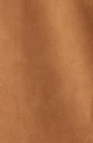 Bernardo Long Suede Coat - Camel