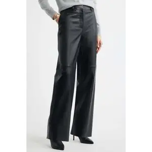 Nordstrom Leather Pants - Black