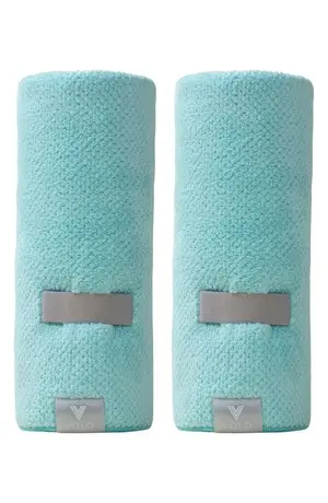 VOLO Hero Hair Towel Duo - Capri Blue