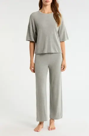 Barefoot Dreams Cozychic® Ultra Lite® Ankle Pajamas - Faded Hazel