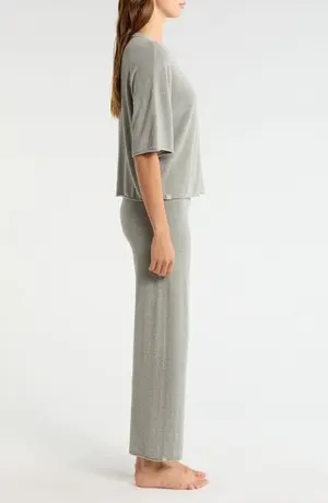 Barefoot Dreams Cozychic® Ultra Lite® Ankle Pajamas - Faded Hazel