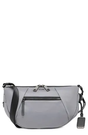 Tumi Maujer Nylon Crossbody Bag Slate Grey