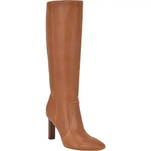 Guess Hartin Knee High Boot Tan Brown