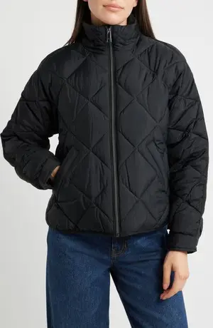 Bcbgmaxazria Quilted Diamond Jacket