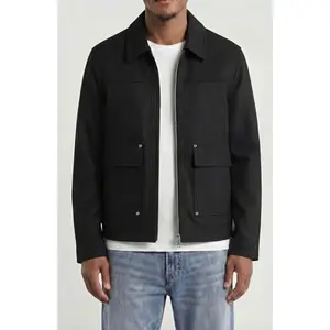 Bagatelle Faux Suede Jacket - Black