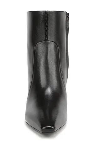 Sam Edelman Scottie Block Heel Bootie - Black Leather