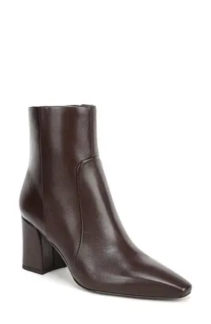 Sam Edelman Scottie Block Heel Bootie Spiced Pecan