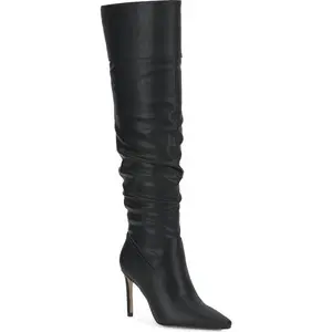 Jessica Simpson Olyra Over-the-knee Stiletto Boot - Black/black