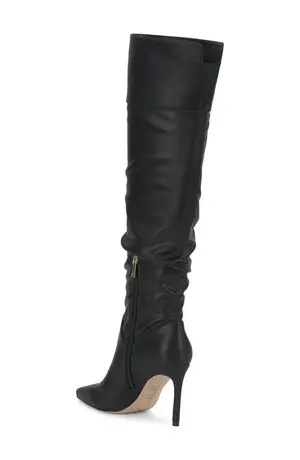 Jessica Simpson Olyra Over-the-knee Stiletto Boot - Black/black