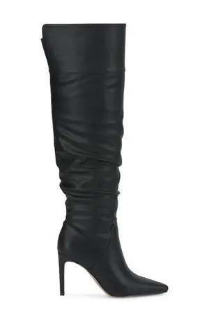 Jessica Simpson Olyra Over-the-knee Stiletto Boot - Black/black