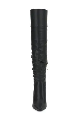 Jessica Simpson Olyra Over-the-knee Stiletto Boot - Black/black