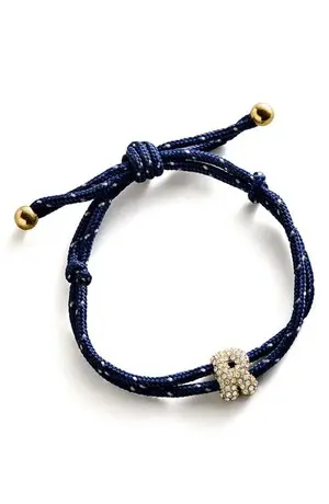 Baublebar Initial Custom Paracord Bracelet Blue R