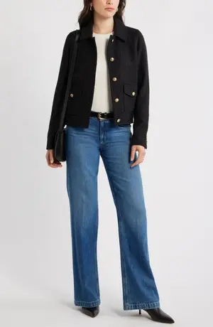 Caslon Tweed Jacket - Black