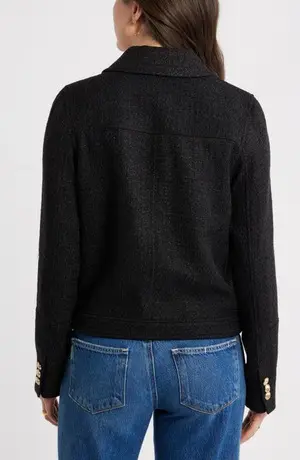 Caslon Tweed Jacket - Black