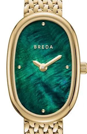 BREDA Jane Tethered Mesh Strap Watch
