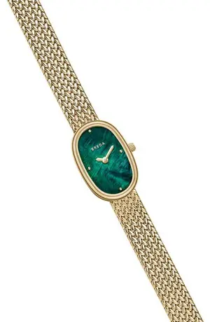 BREDA Jane Tethered Mesh Strap Watch